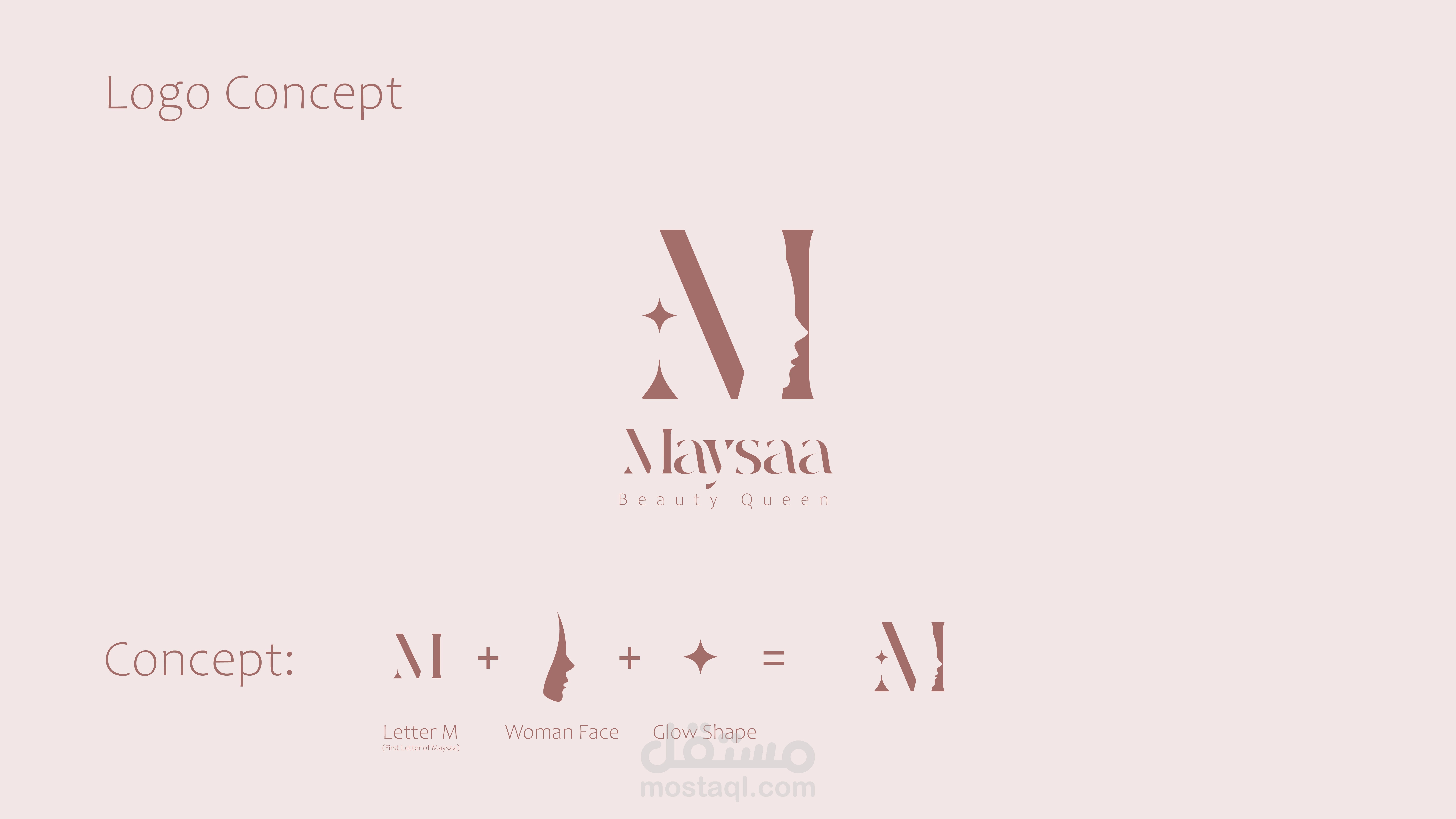 Maysaa Beauty | Visual Identity | مستقل