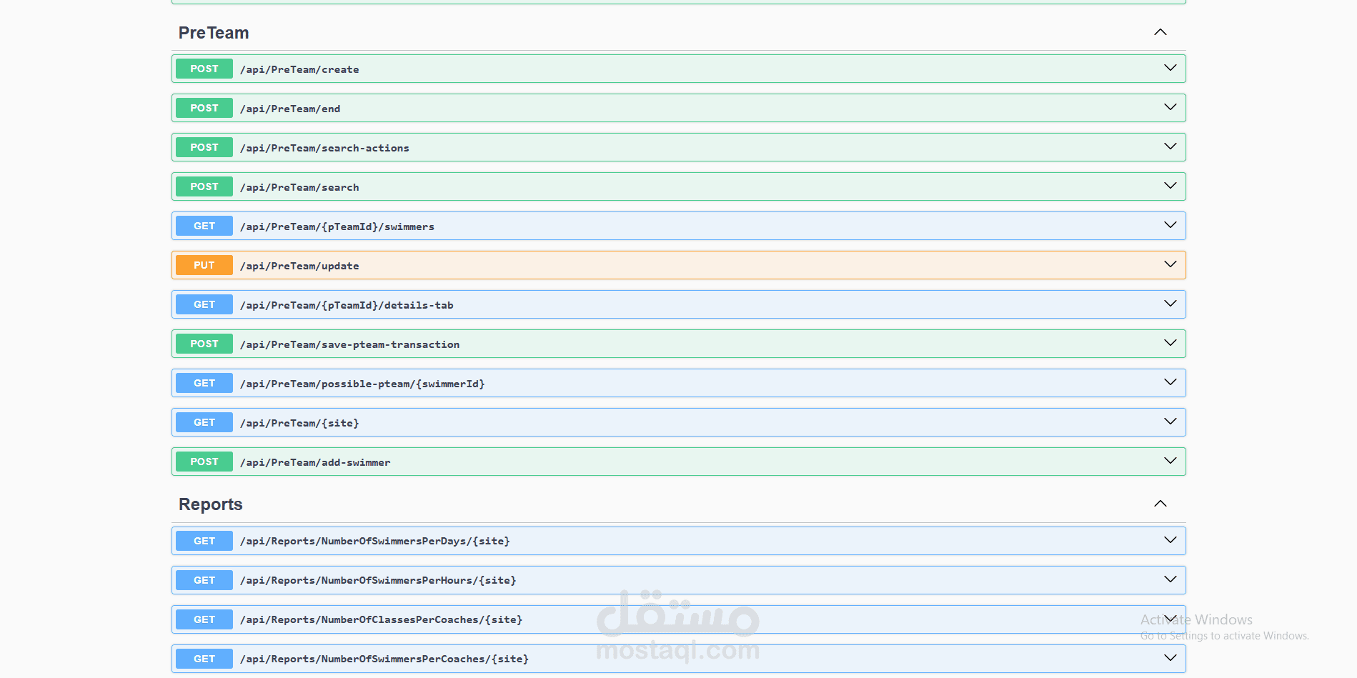 SwimmingAcademy | مستقل