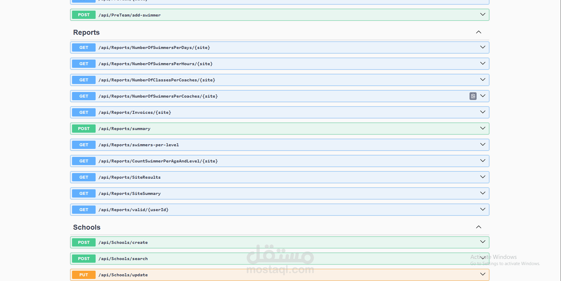 SwimmingAcademy | مستقل
