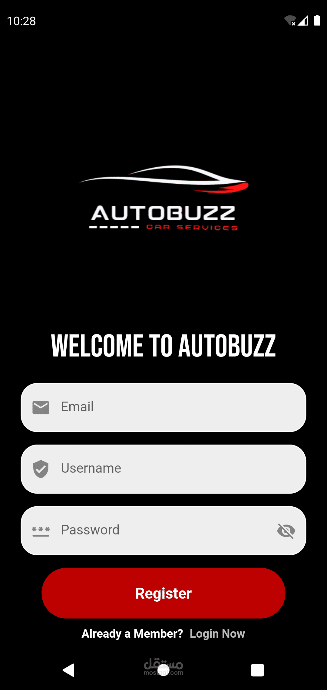 "AutoBuzz "Mobile Application | مستقل