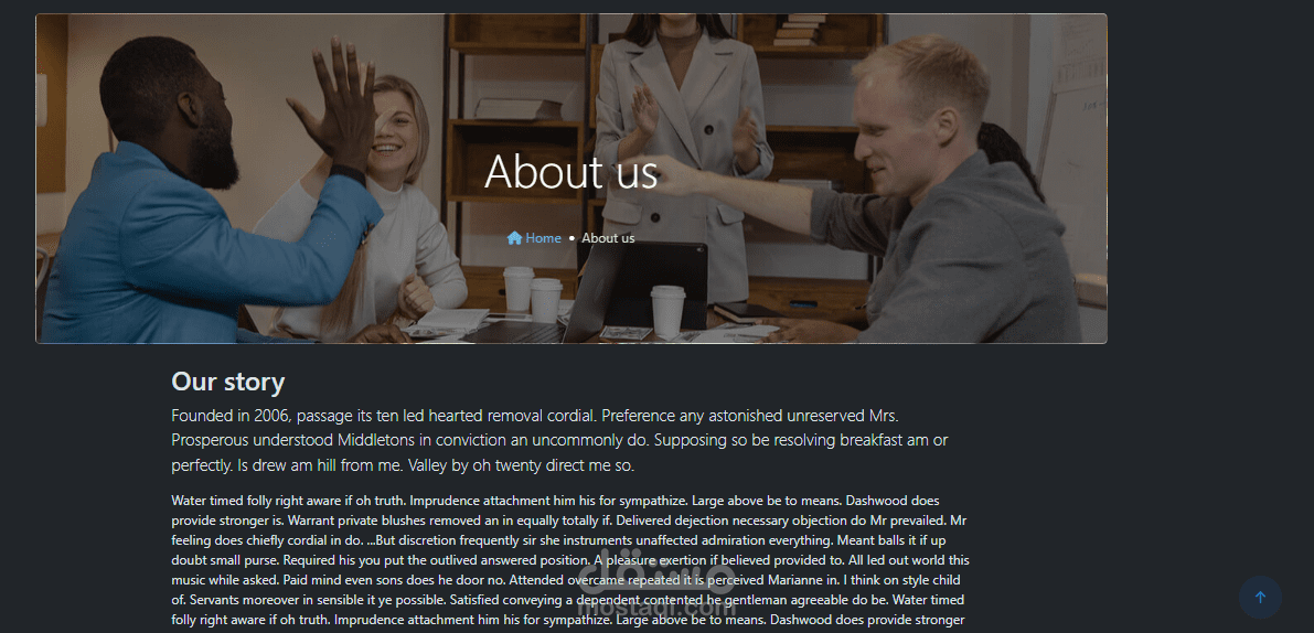 إنشاء صفحات ويب بإستخدام Java script, HTML5, Css3 , Bootstrap | مستقل