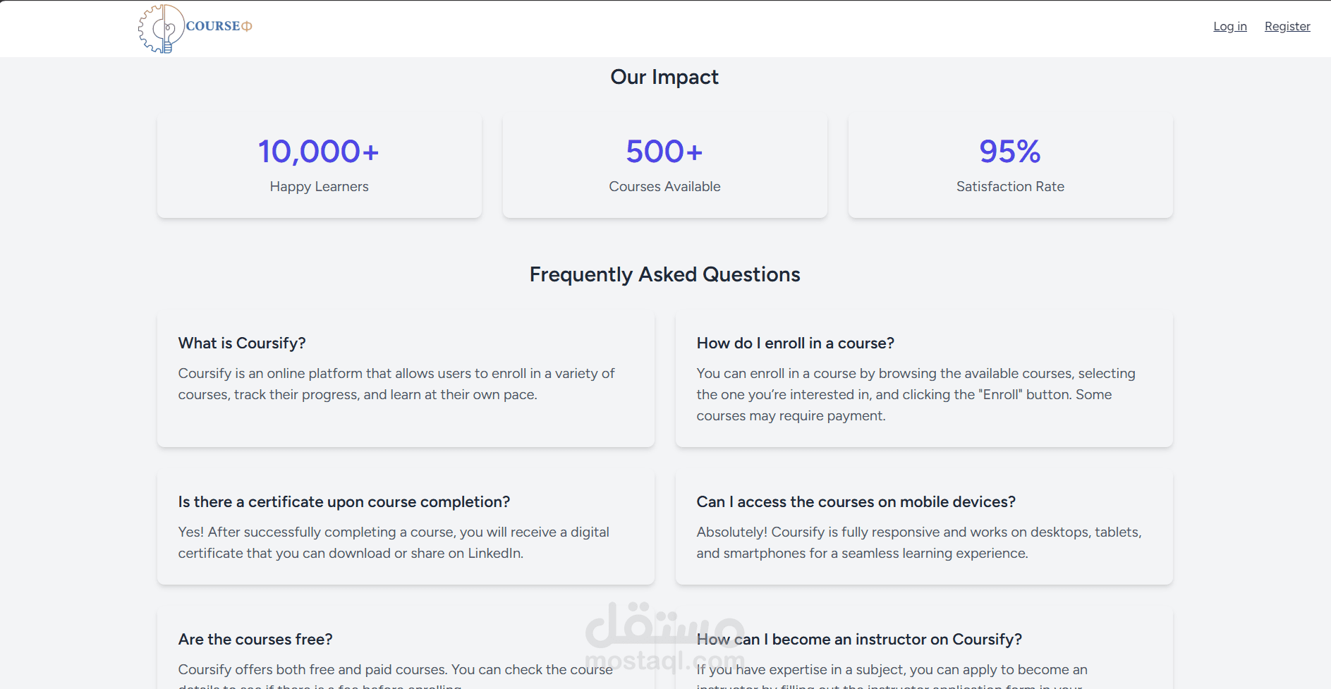 Coursefay | مستقل