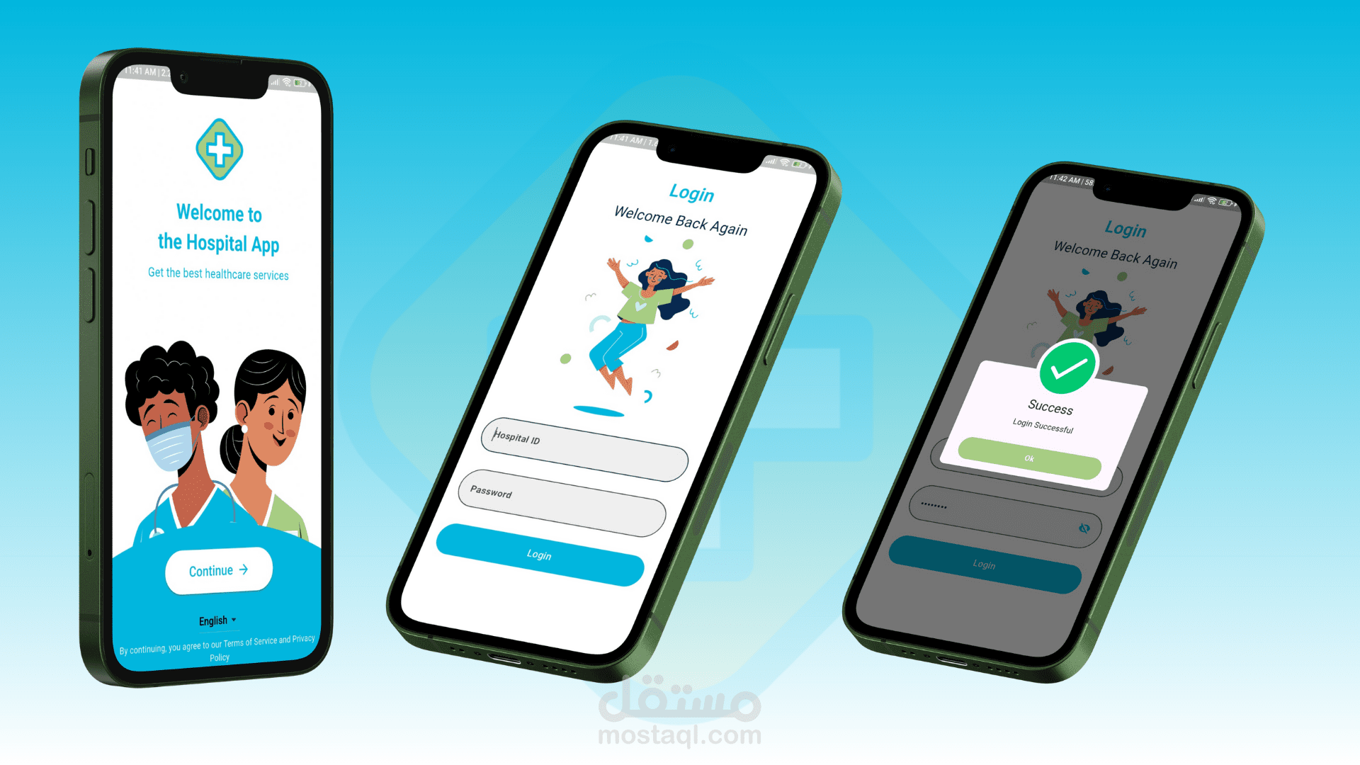 Hospital App (Doctor Panel) | مستقل