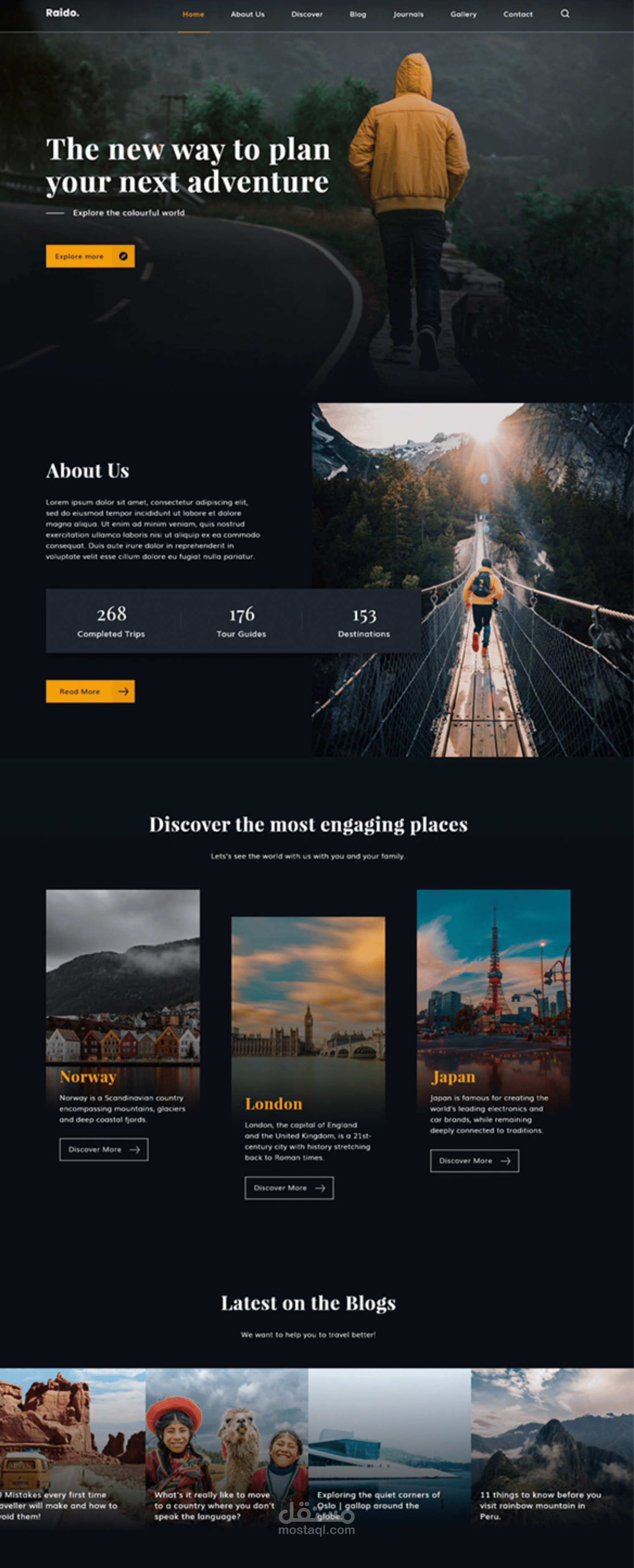 Radio - Website Redesign | مستقل
