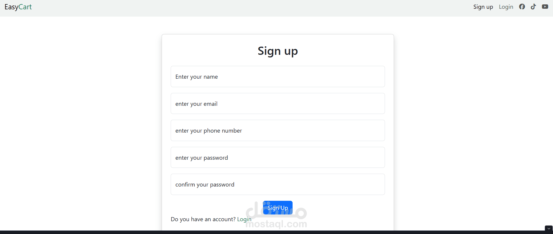 E-Commerce Web App | Full MERN Stack (React, Node.js, Express, MongoDB ...