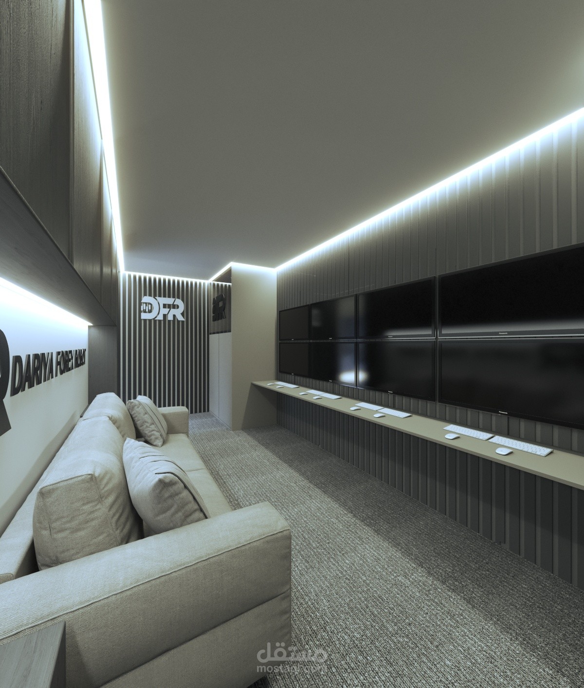 Office interior design | مستقل