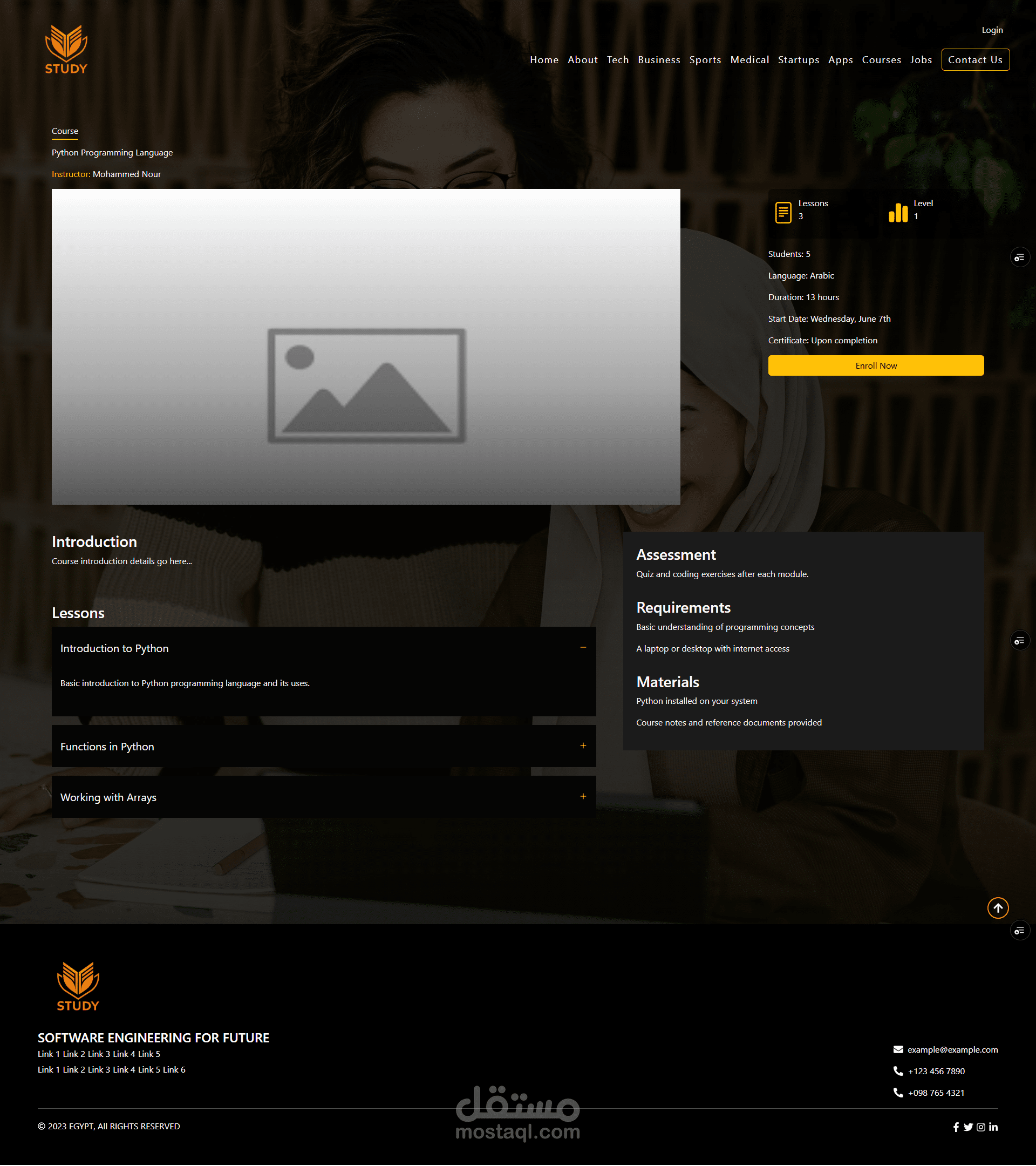 Online Courses Academy | مستقل