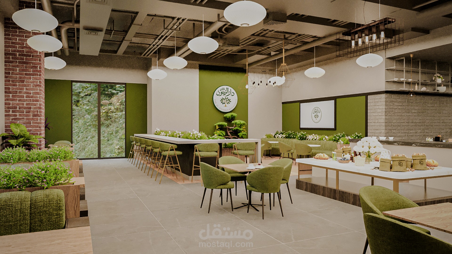 DAR AL-ZAYTOUN Restaurant - DUBAI HEALTHCARE CITY - UAE | مستقل