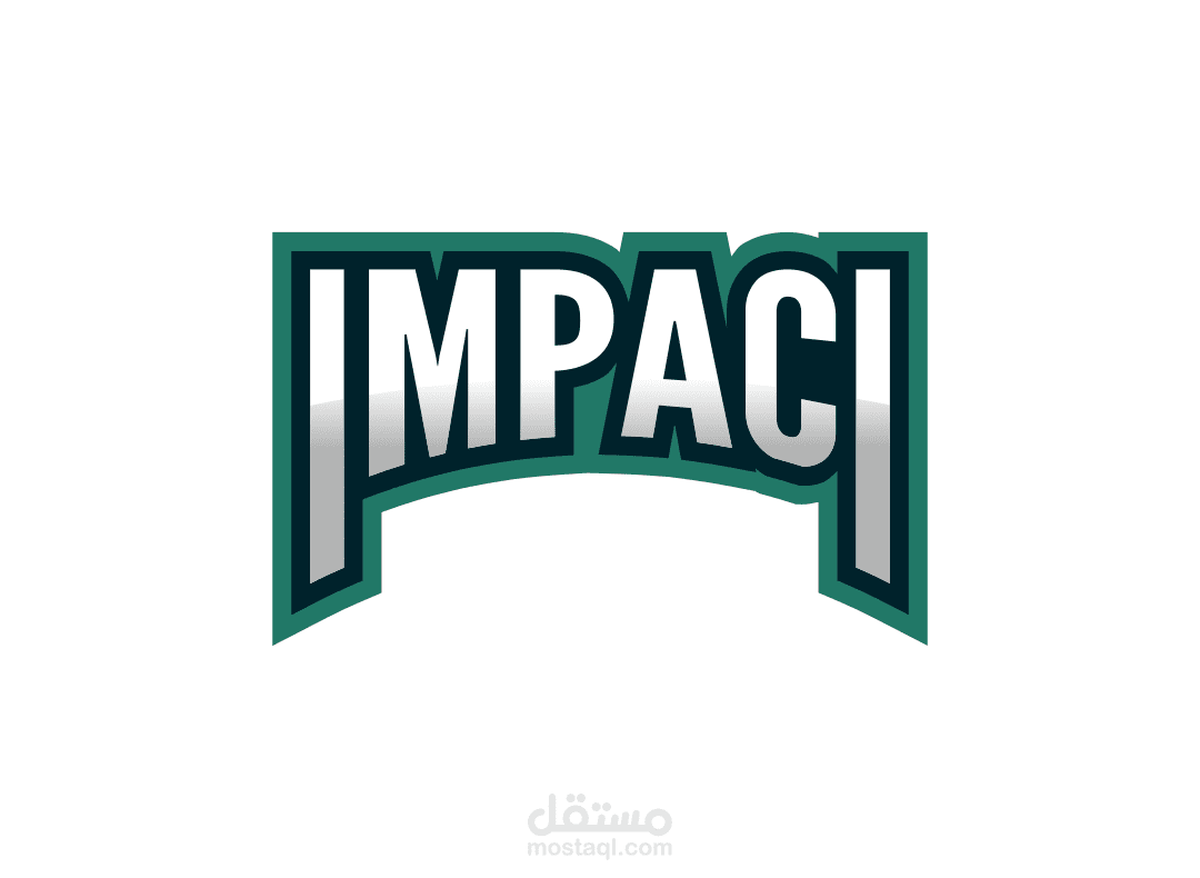 Arched Text Emblem | مستقل