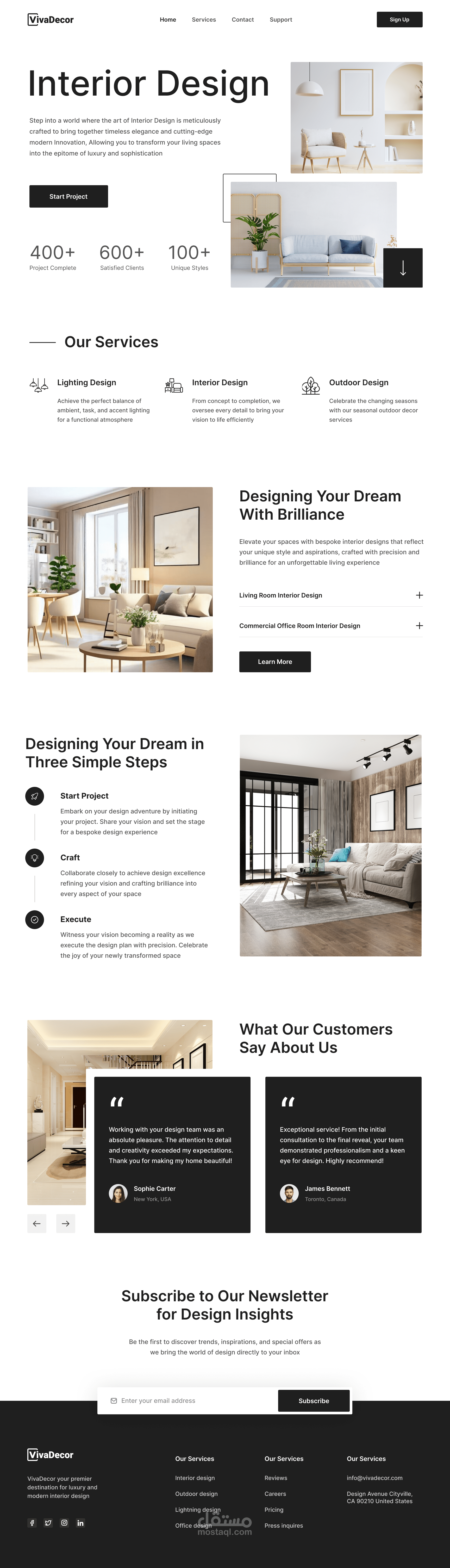 Interior design | مستقل