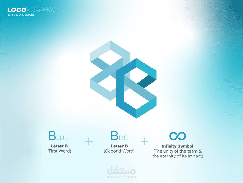 Blue Bits Team logo | مستقل
