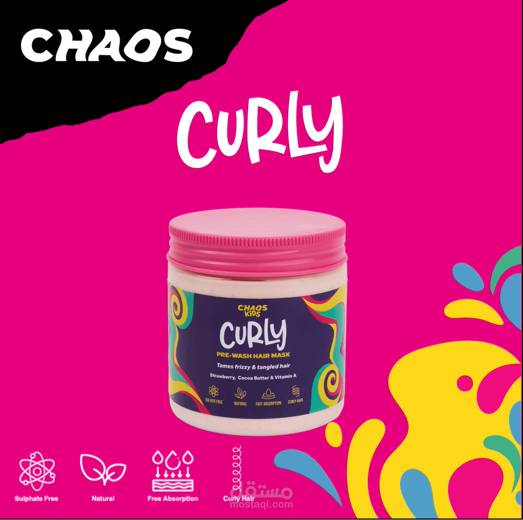 Motion Graphic video design for choas | مستقل