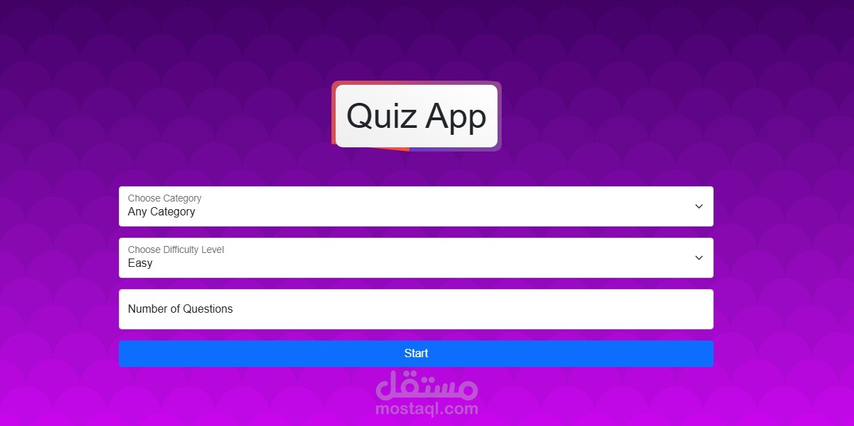 https://renad2004.github.io/Quiz-App/ | مستقل