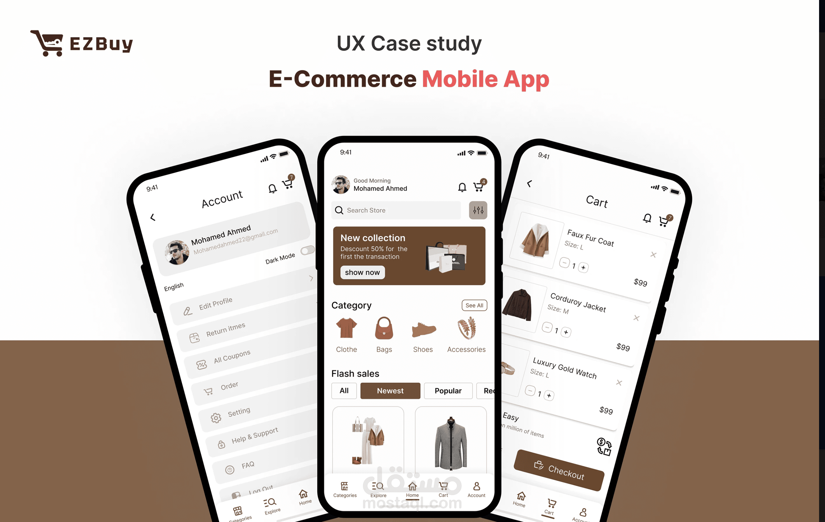 E-commerce Mobile App | مستقل