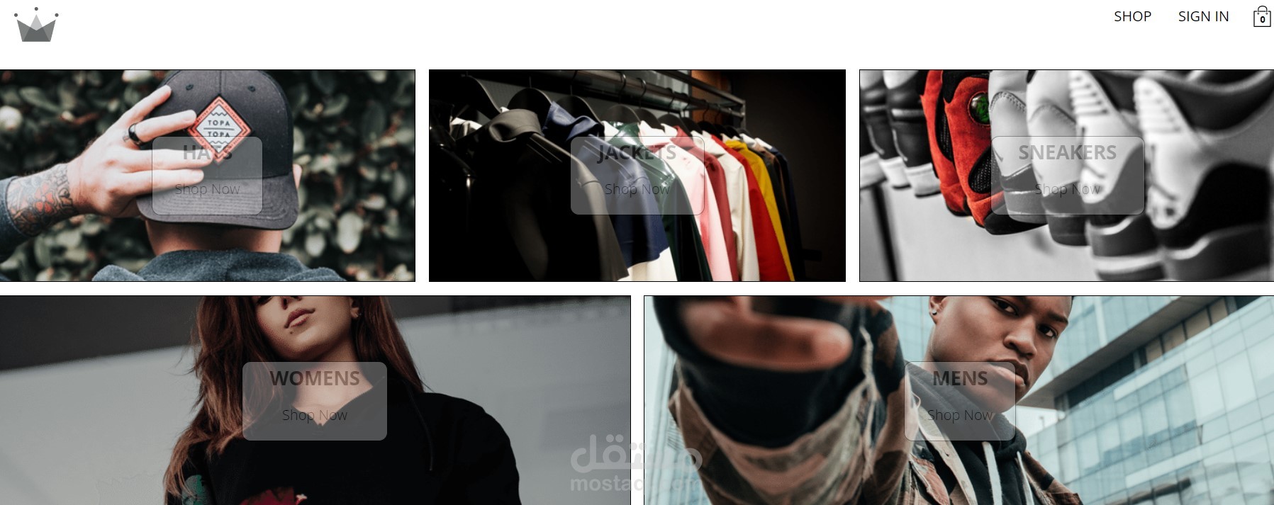 React.js Full Stack Web App | مستقل