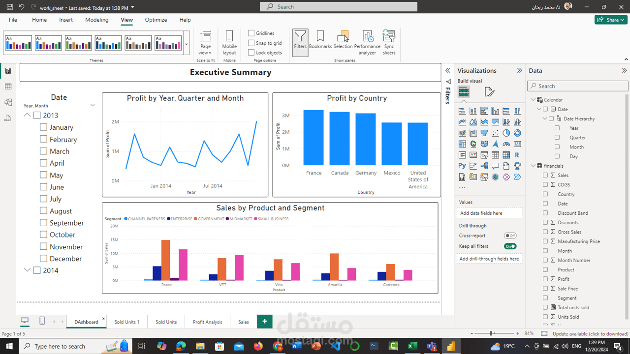 Data Analytics - Power BI | مستقل