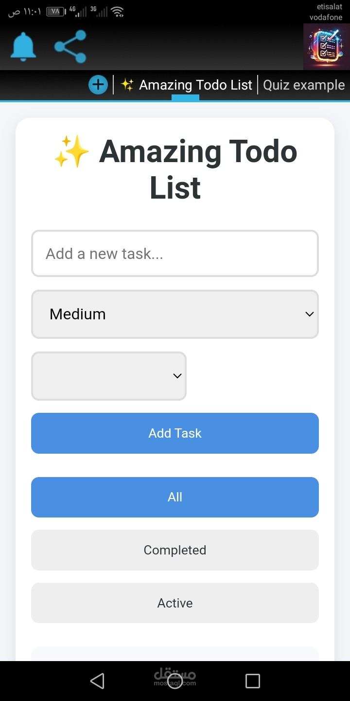 Amazing Todo List – Smart Task Manager | مستقل