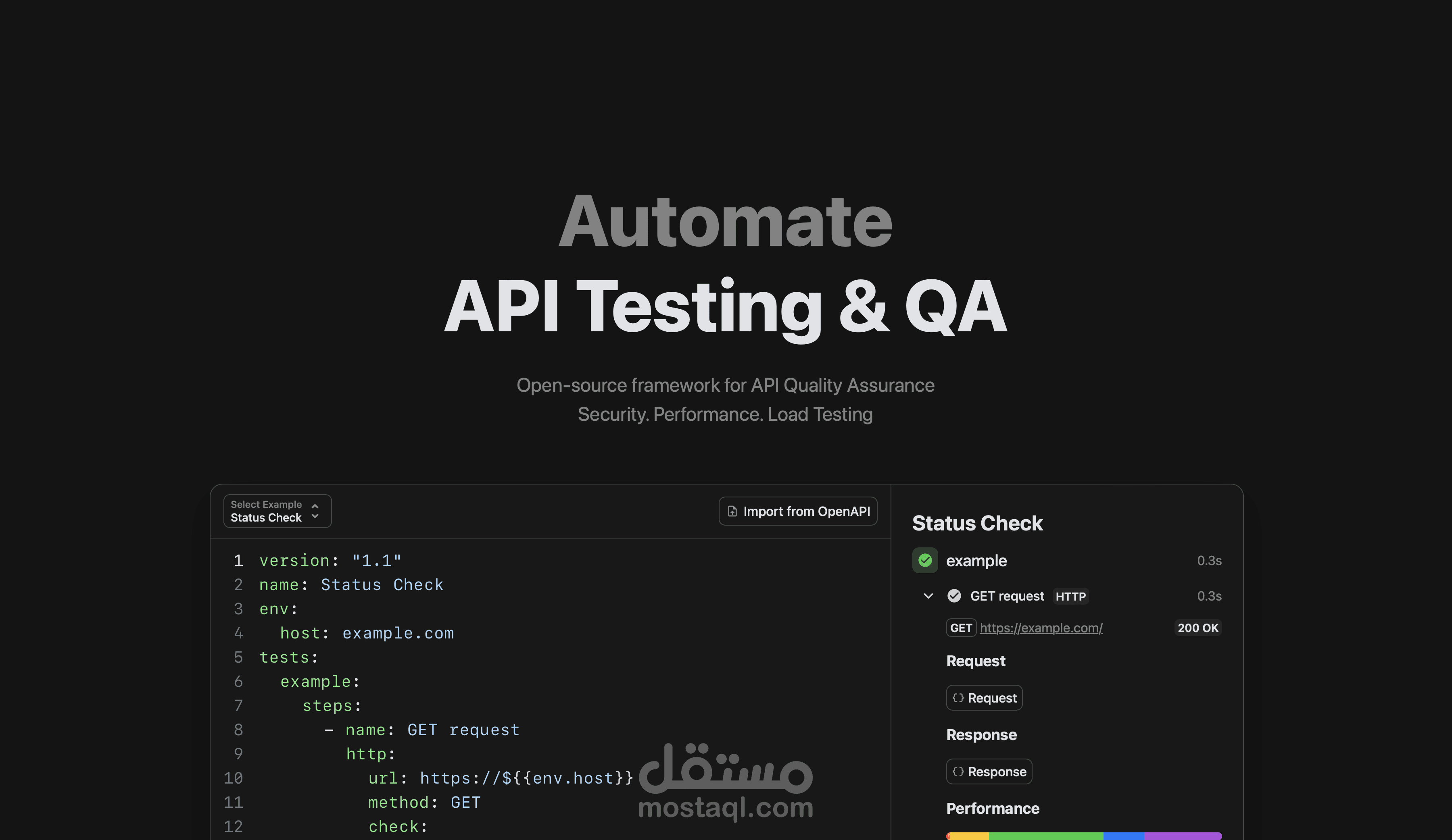 Open Source API Development Ecosystem | مستقل