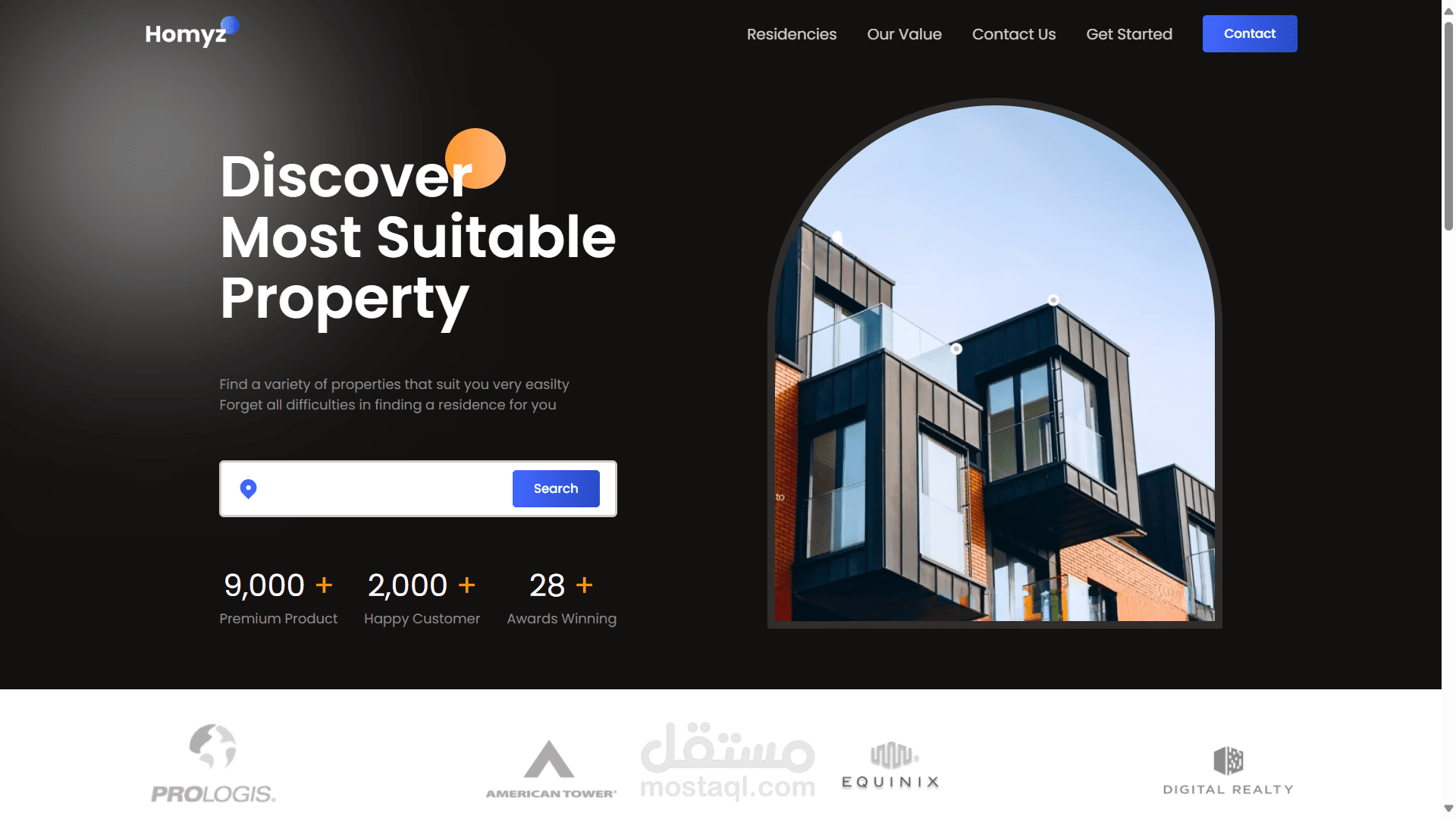 Real Estate Web Application | مستقل