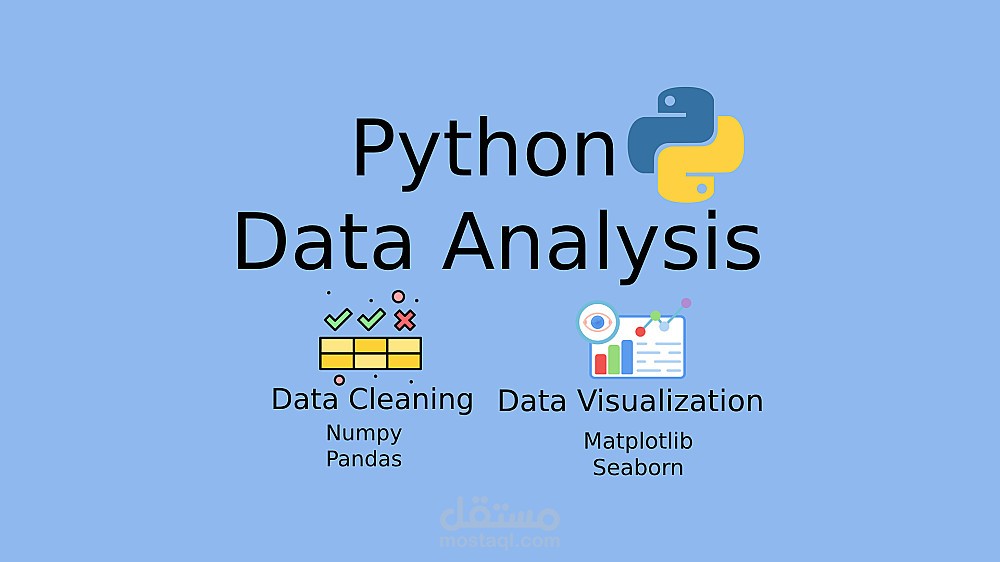 برمجة مشروع تحليل بيانات بلغة Python باستخدام Pandas وMatplotlib و ...