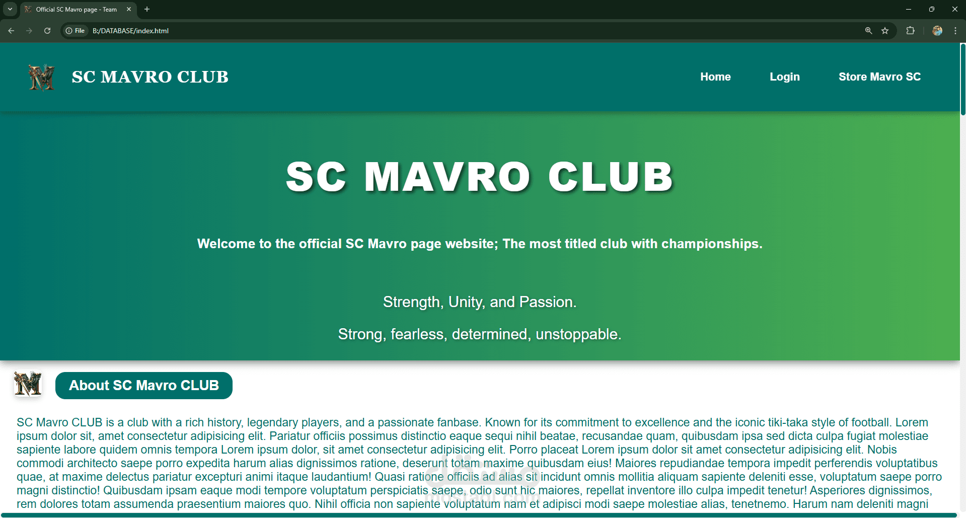 Mavro SC | مستقل