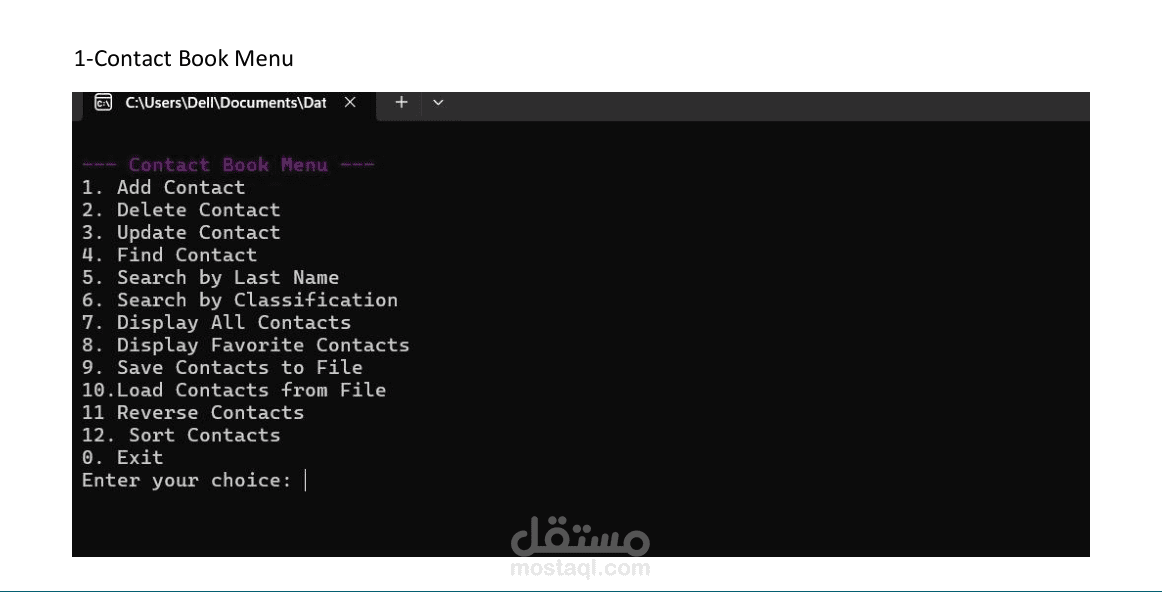 Contacts_Book | مستقل