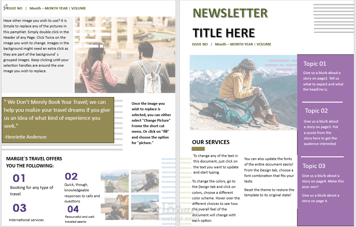 Designing Advertising Posters and Marketing Newsletters | مستقل
