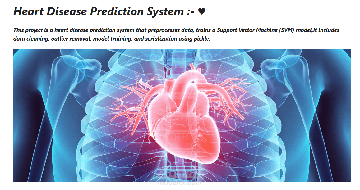 Heart-Disease-prediction | مستقل