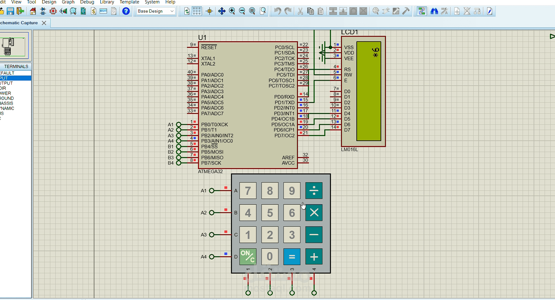 embedded system calculator | مستقل