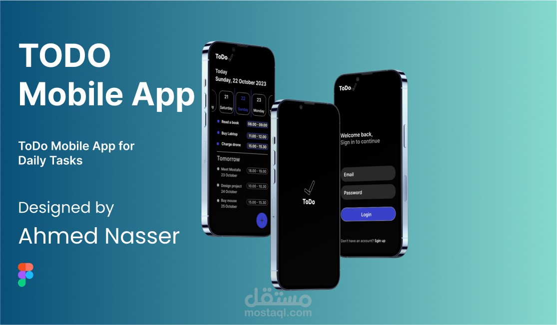 ui ux todo app | مستقل