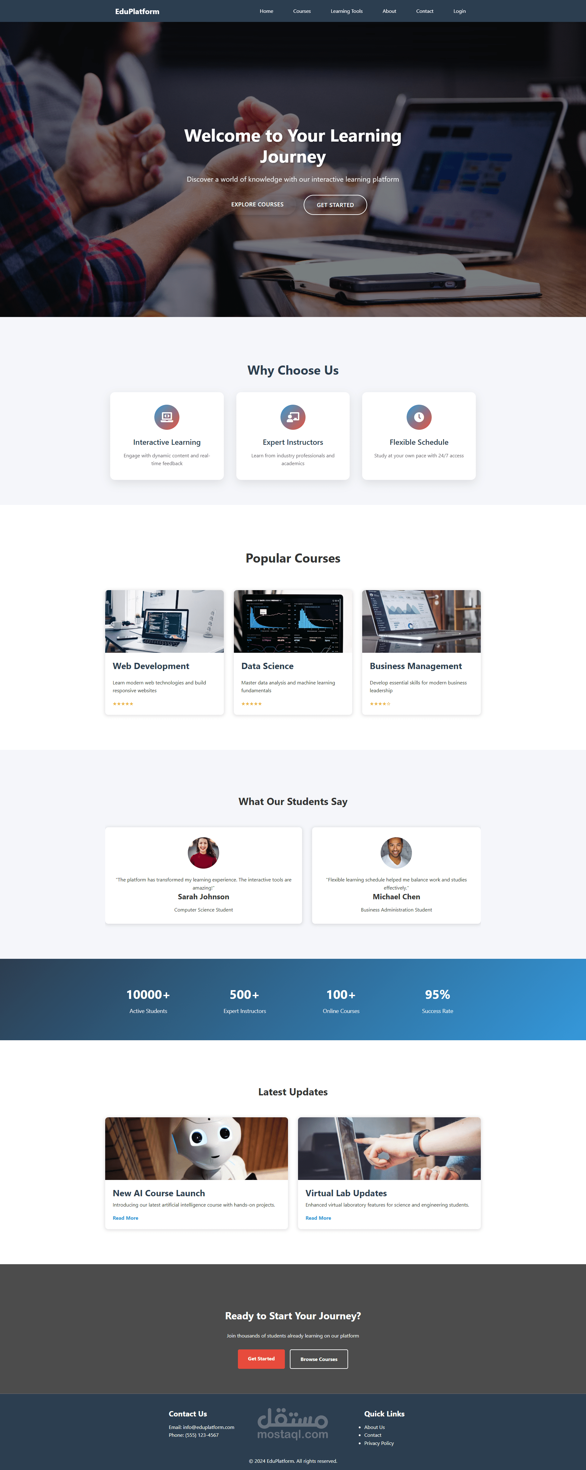 EduPlatform | مستقل